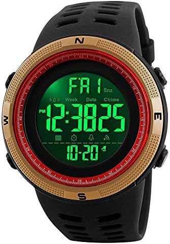 Digital Sports Watch Military Watch Outdoor Waterproof Watch Stopwatch ...