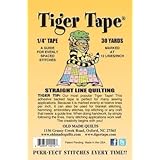 Amazon.com: Tiger Tape Big Lined Stitching Tape, 30 Yards, White