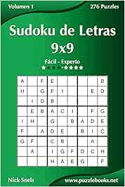 Sudoku de Letras 9x9 - De Fácil a Experto - Volumen 1 - 276 Puzzles ...