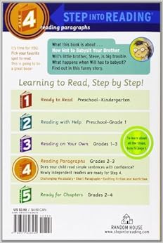 Amazon.com: How Not to Babysit Your Brother (Step into Reading ...