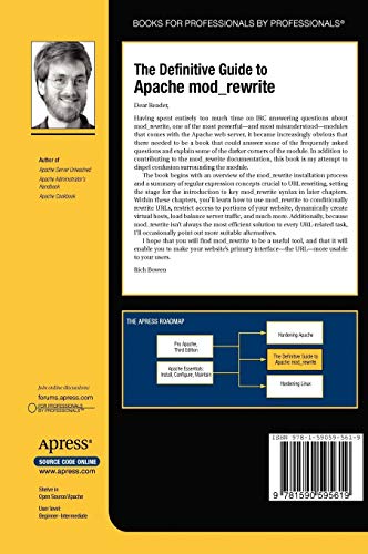 The Definitive Guide To Apache Mod Rewrite Definitive Guides