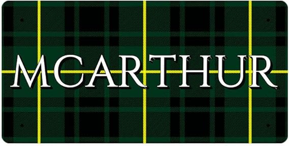 McMug Mcarthur (Mcarthur Modern Tartan) - Metal Sign: Amazon.co.uk ...