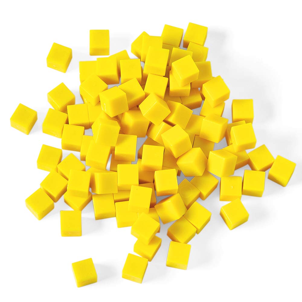 Mua hand2mind Yellow Plastic Base Ten Blocks, Units Set, Place Value ...