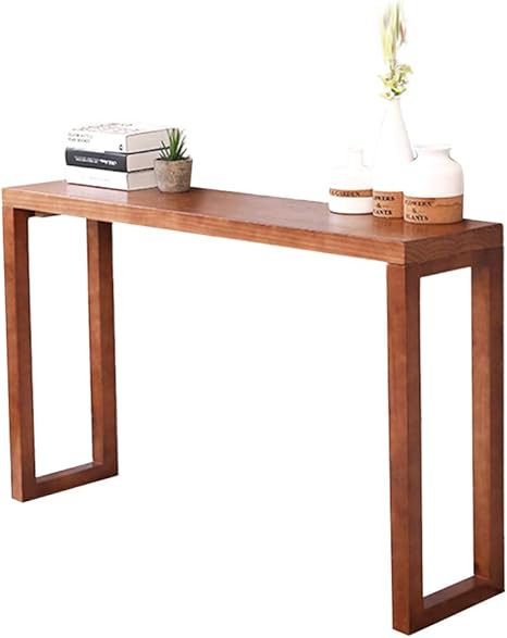 Home warehouse Bois Massif Table d'entrée, Console Longue Table Armoire ...