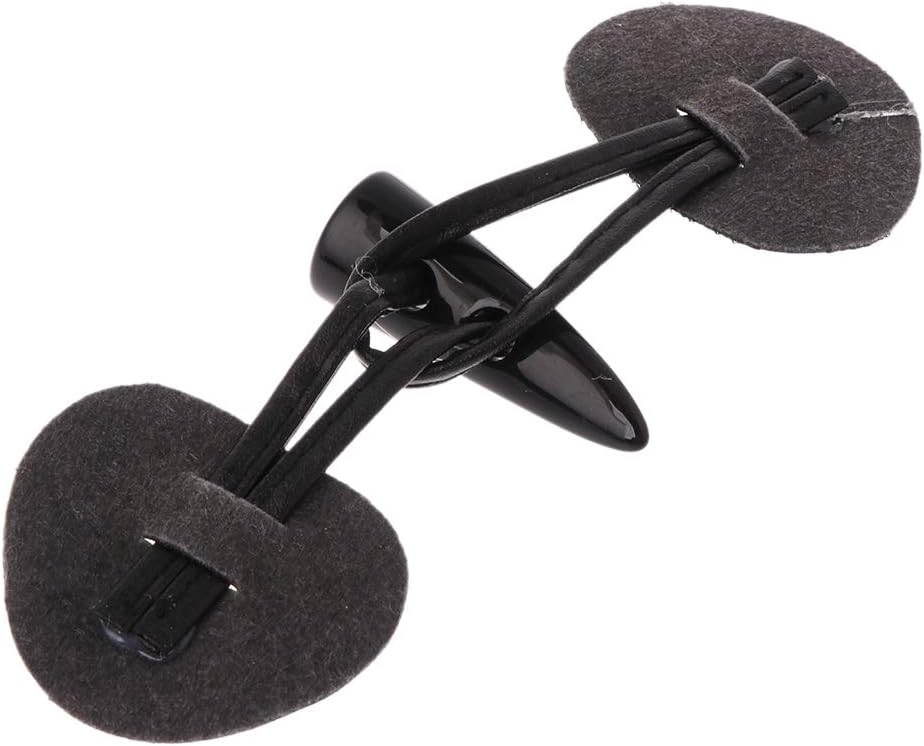 Buttons Home Yeahii 6 Pairs Ox Horn Leather Toggle Closure Buttons Coat ...