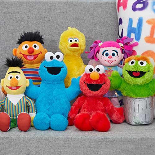 Sesame Street Friends Elmo And Abby Cadabby 8-inch 2-Piece Sustainable ...
