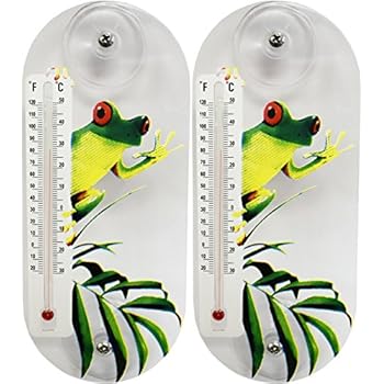 Amazon.com : Springfield 90731 Frog Tube Thermometer : Outdoor ...