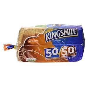 Kingsmill 50/50 Medium Sliced Bread, 800g: Amazon.co.uk: Grocery