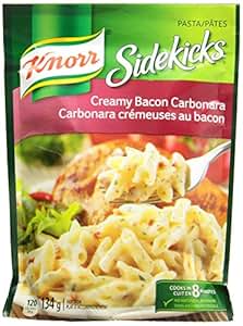 Amazon.com : Knorr Sidekicks Cream Bacon Carbonara Pasta 134g/4.72 ...