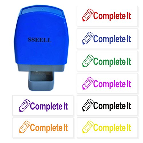Buy SSEELL Complete It Reward Stamp Self Inking for School Student ...