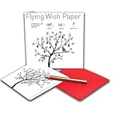 Flying Wish Paper - Write A Wish, Light It On Fire, and Watch It Fly