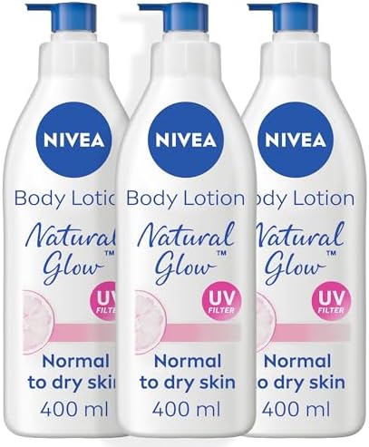 NIVEA Body Lotion for Normal to Dry Skin, Natural Glow, with Vitamin C ...