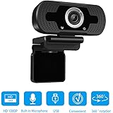 Honorall Full HD 1080 P Webcam USB Mini Câmera de Computador Microfone ...