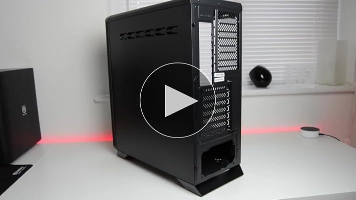 Mua Sahara Gaming P35 C500B ATX Black Tempered Glasses gaming case trên ...