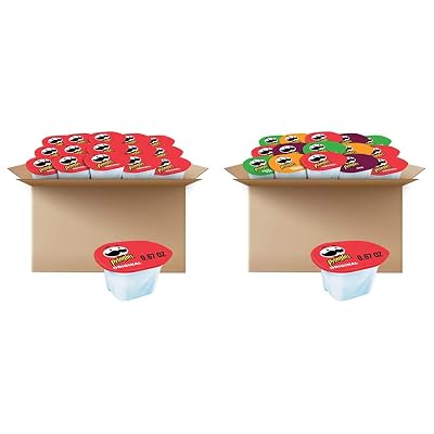 Buy Pringles Snack Pack Care Package, Pringles Original Potato Crisps ...