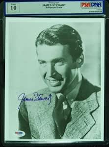 Jimmy Stewart Signed Photo - 8x10 Graded 10) - PSA/DNA Certified ...