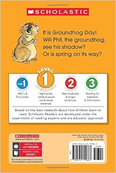 Amazon.com: Scholastic Reader Level 1: Groundhog Day (9780545799683 ...