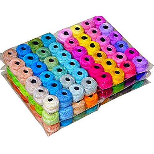 Crochet Thread Set Balls-Crochet Cotton Yarn-Size 8-Crochet Thread ...