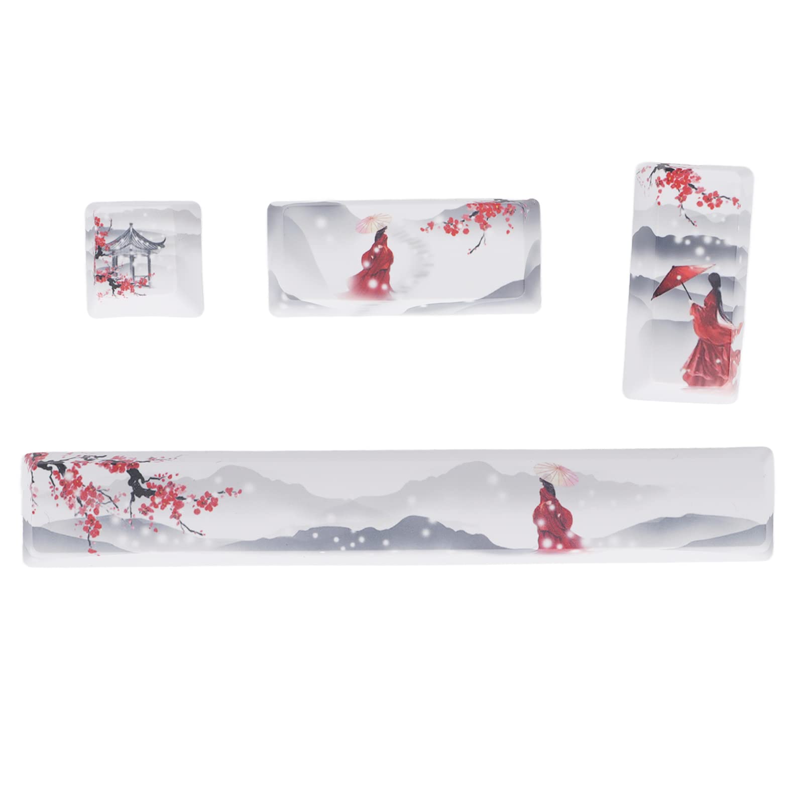 Mua 4Pcs Custom Keycaps Ice Mountain Snow Girl Patterm, Space, ESC ...