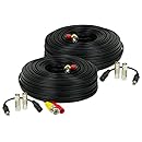 Amazon.com : Amcrest 2-Pack 150 Feet Pre-Made All-in-One Siamese BNC ...