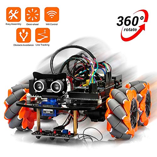 OSOYOO Mecanum Omni Wheel Robotic Car Kit for Arduino Mega2560 - Want It All
