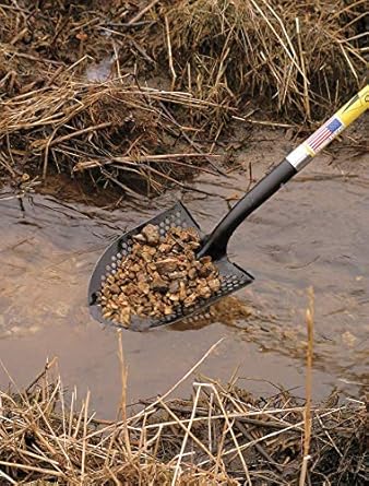 Amazon.com: Mud/Sifting Round Point Shovel, 48 In.: Industrial & Scientific