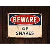 Amazon.com : Lilyanaen New Metal Sign Aluminum Sign Beware Rats Beware ...