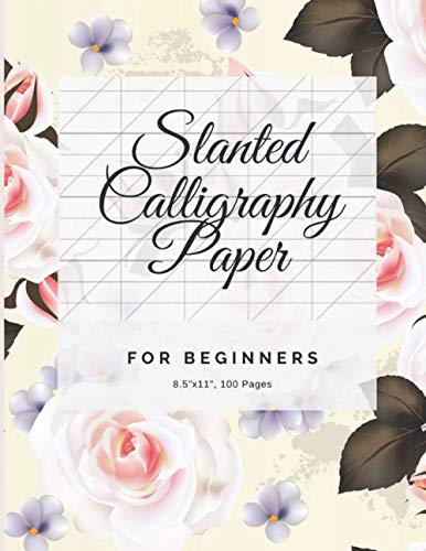Mua Slanted Calligraphy Paper for beginners, 8.5"x11" Calligraphy ...