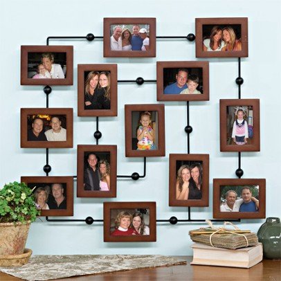 Amazon.com: Huge Wall Photo Collage Picture Frame - Family & Friends ...