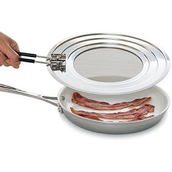 Amazon.com: Splatter Screen Guard - Blocks Hot Grease Splash from Bacon ...