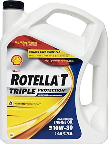 Rotella 550019920 T Triple Protection 10W-30 Heavy Duty Diesel Engine ...