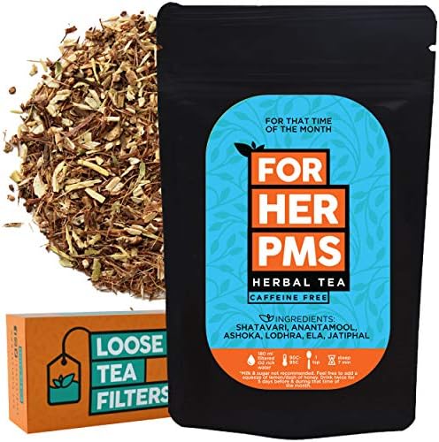 The Tea Trove -Organic For Her PMS Herbal Tea for Healthy Cycle and to ...