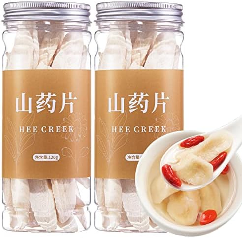 Hee Creek Dried Yam 160g (80g2) 5.6oz Chinese Herb Pure Natural Food Sulfur-Free Premium Shan ...