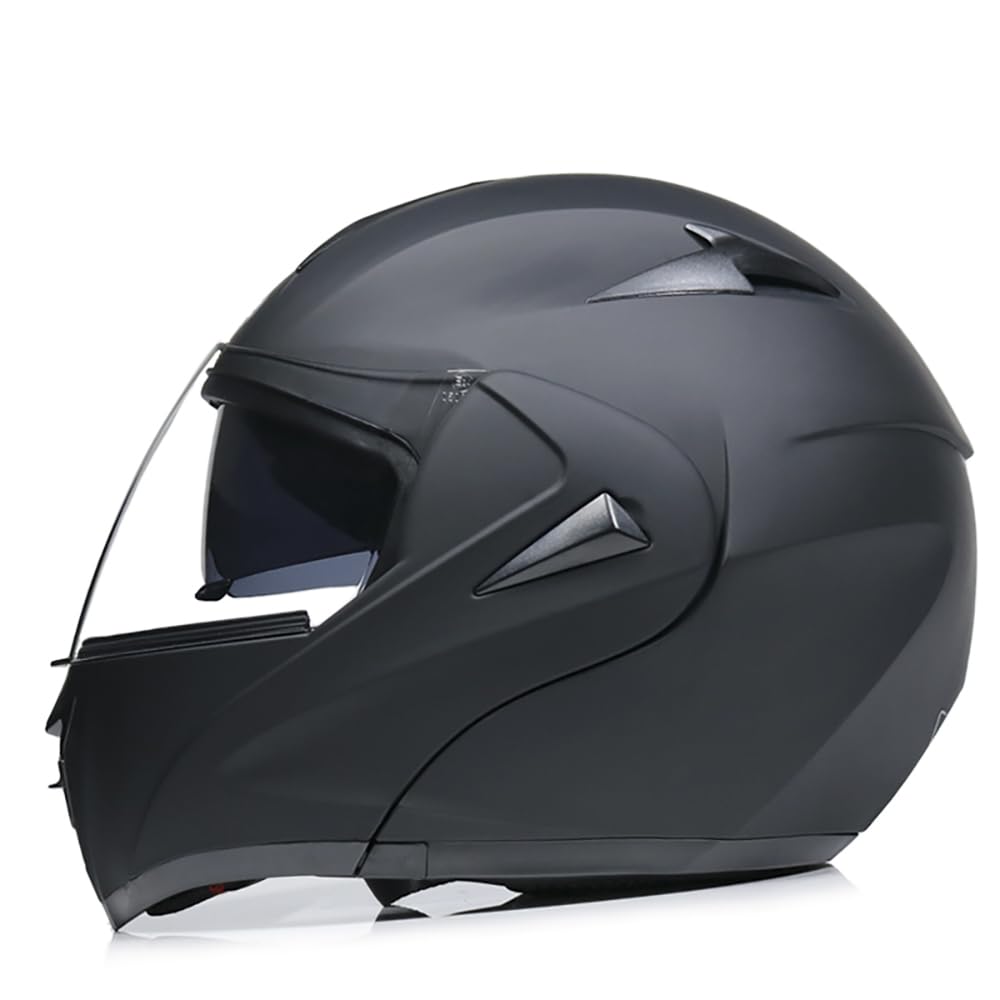 Horudot Motorcycle Helmets Modular Dual Visor Flip-up Full Face DOT ...