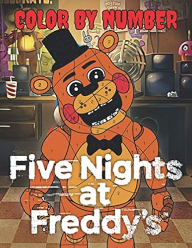 Five Nights At Freddy‘s Color By Number: Five Night At Freddy's Perfect ...