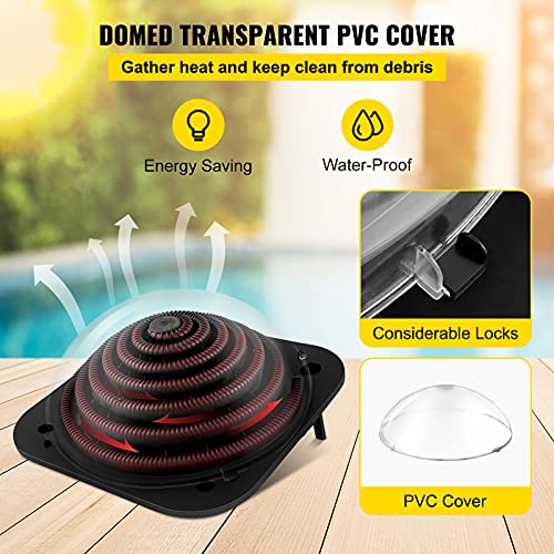 VEVOR for Inground/Above Pool Solar Dome Heater, Black | Pricepulse