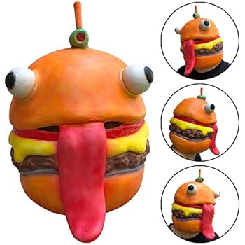 Amazon.com: MostaShow Beef Boss Mask Cosplay Durr Burger Masks Adult ...