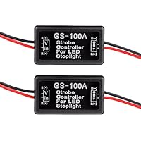 Amazon.com: WINOMO 2pcs Flash Strobe Controller Car Flasher Module for Brake Light Tail Stop ...