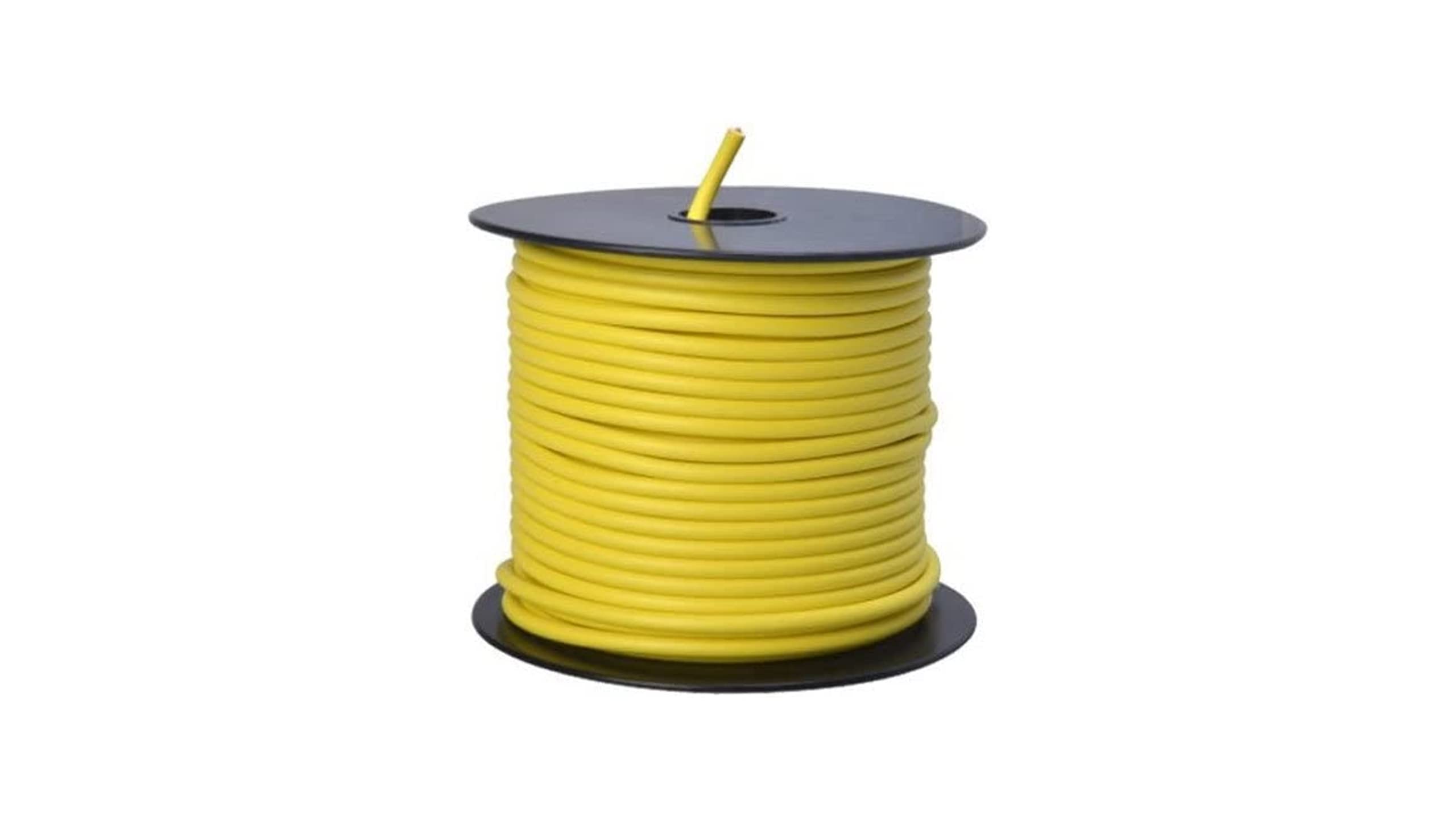 Southwire 55671723 Primary Wire; 12-Gauge Bulk Spool; 100-Feet; Yellow ...