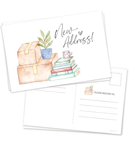 Cute Change Of Address Cards