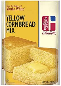 Gladiola Cornbread Mix White, 6 oz: Amazon.com: Grocery & Gourmet Food