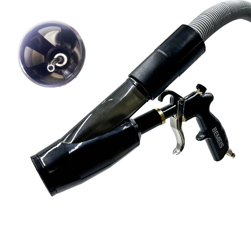 bemeis Air Blow Gun &vacunm Gun with Brass Adjustable Air Flow Nozzle ...