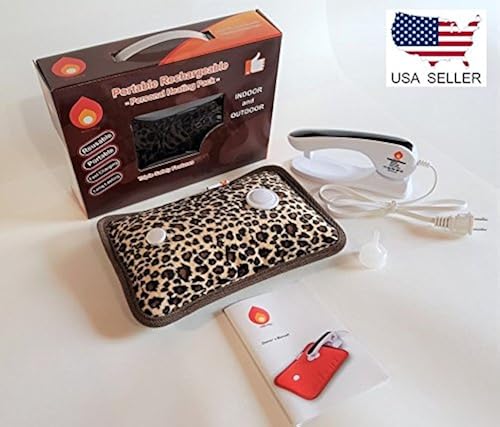 Rechargeable Portable Heat Pad/Pack (Leopard) in Kenya | Whizz Heating Pads