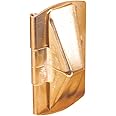 Defender Security U 9938 Wood Window Flip Lock, Brass Plated Steel ...