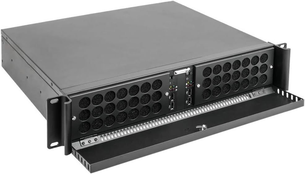 RackMatic - Server case rackmount chassis 19 inch IPC mini-ITX 2U 4x3.5 ...