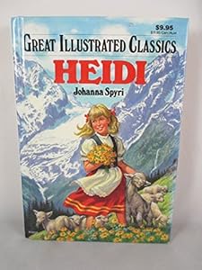 Heidi, from Great Illustrated Classics book
