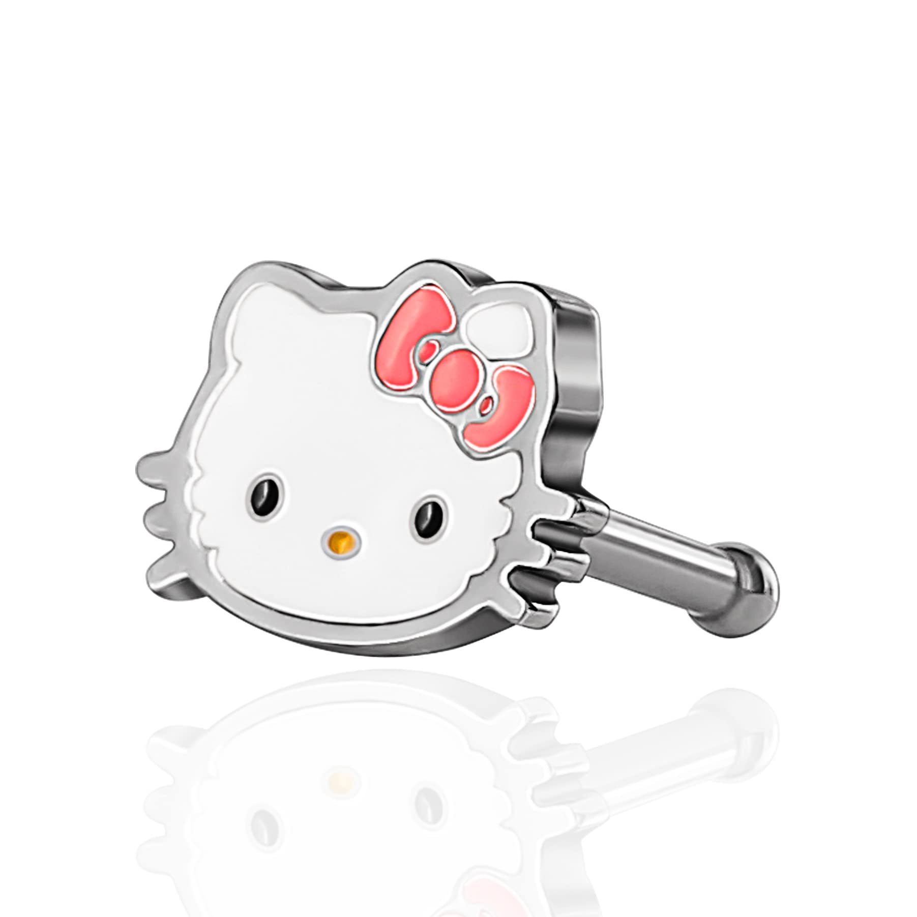Mua Hello Kitty Nose Rings 20g Stainless Steel Kawaii Cute 316L ...