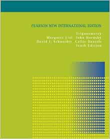 Amazon.com: Trigonometry: Pearson New International Edition ...