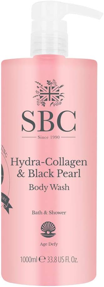 Hydra-Collagen & Black Pearl Body Wash (1000ml): Amazon.co.uk: Beauty