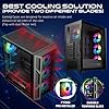 GAMEON Trident IV Gaming PC Case - ATX/M-ATX/ITX Support, ARGB+PWM ...